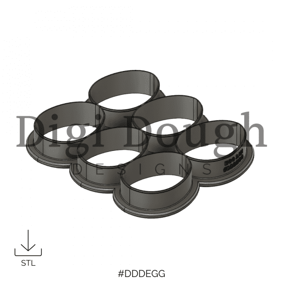 Lips Cookie Cutter STL - Digi Dough Designs